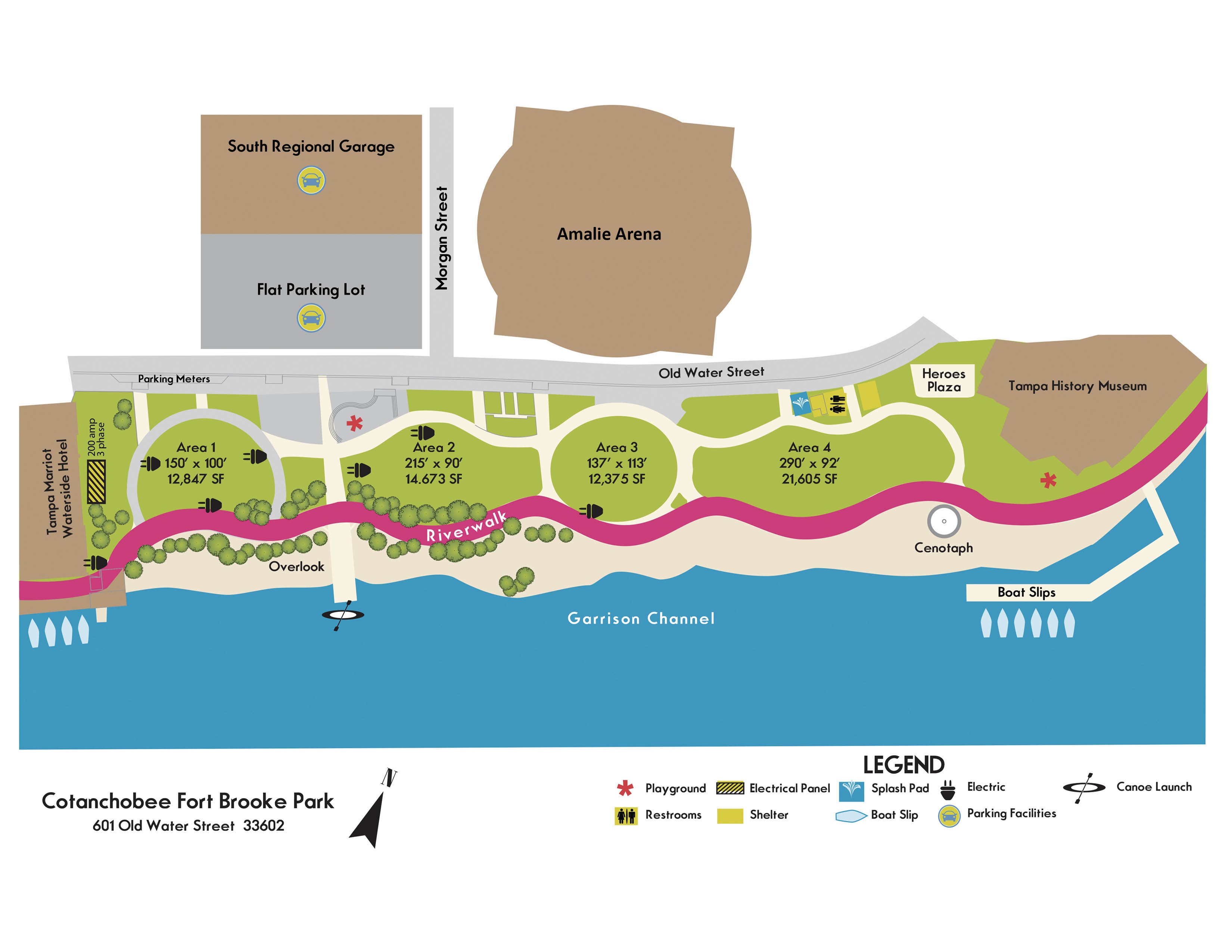 Cotanchobee Fort Brooke Park | City of Tampa