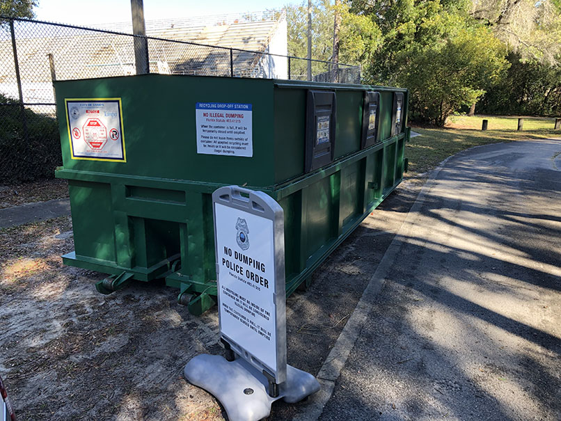 Recycling Drop-Off Stations | City of Tampa