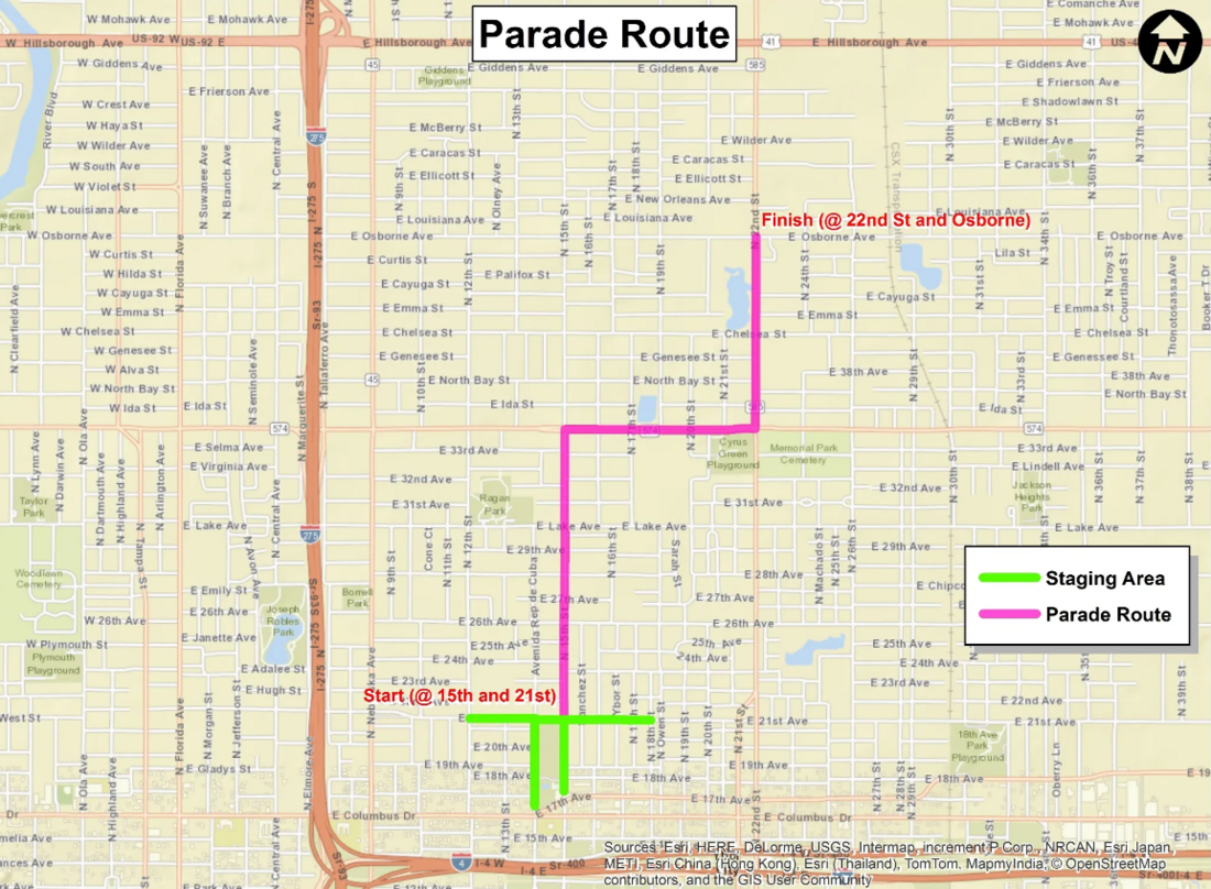 Traffic Advisory: MLK Jr. Parade (Jan. 19) | City of Tampa