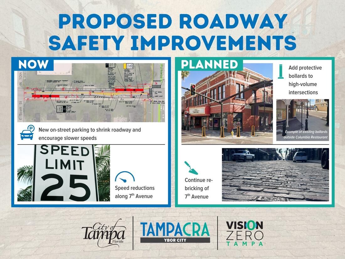 Ybor City Roadway Safety Improvements | City of Tampa