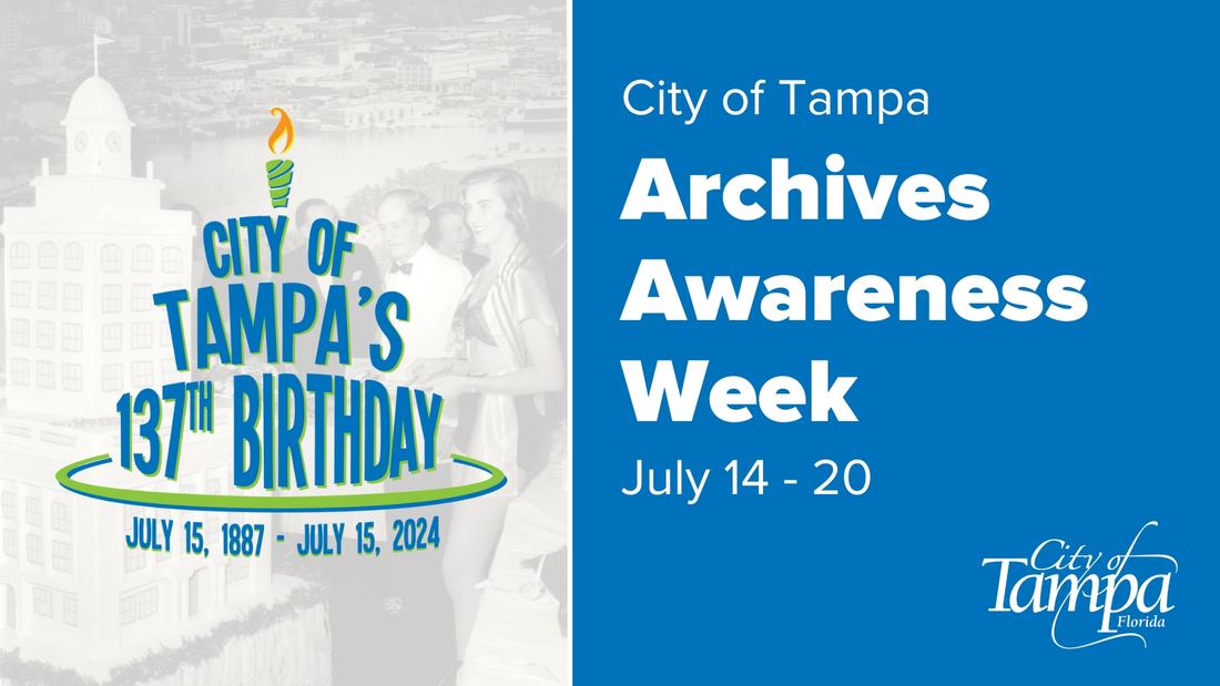 Archives Awareness Week | City of Tampa