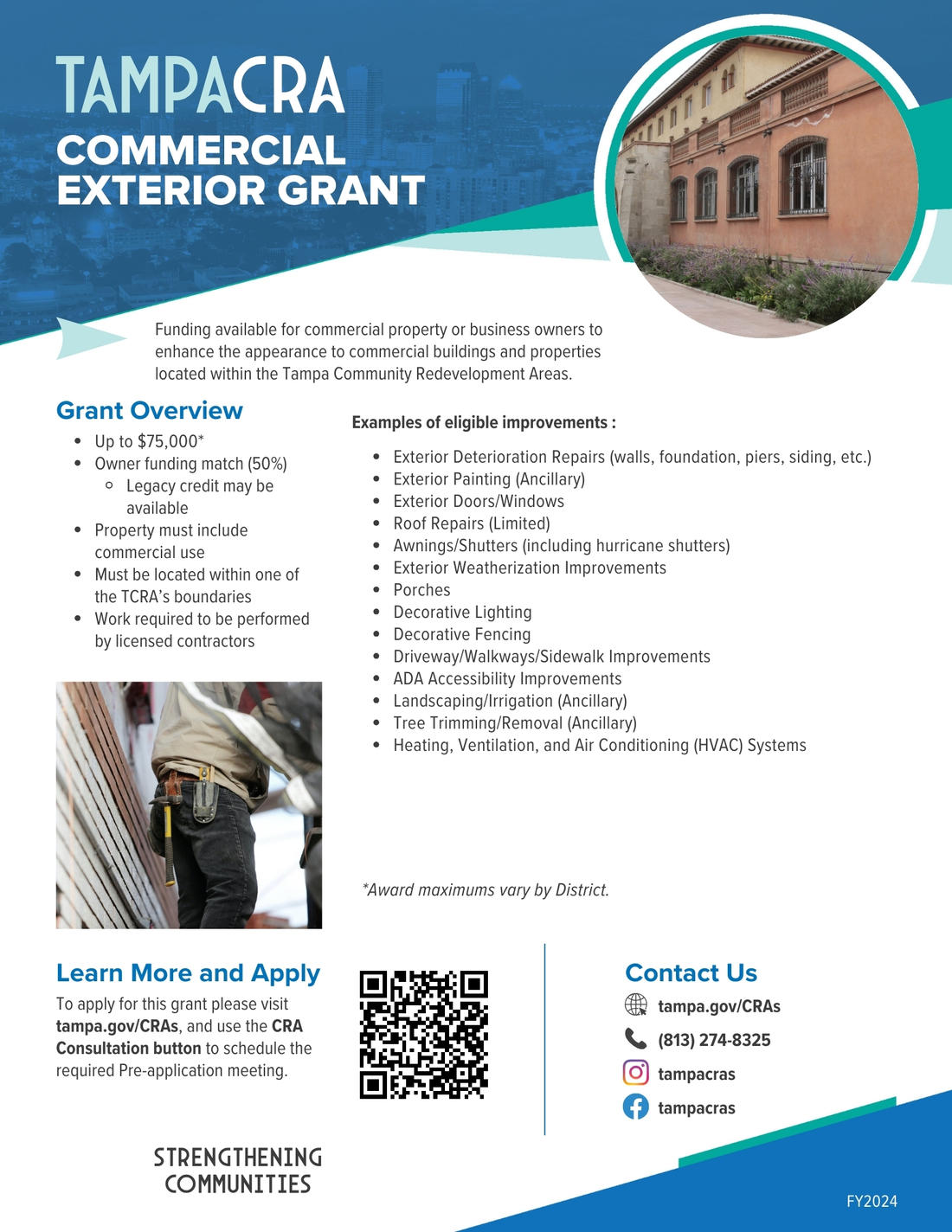 Tampa CRA Commercial Grants | City of Tampa